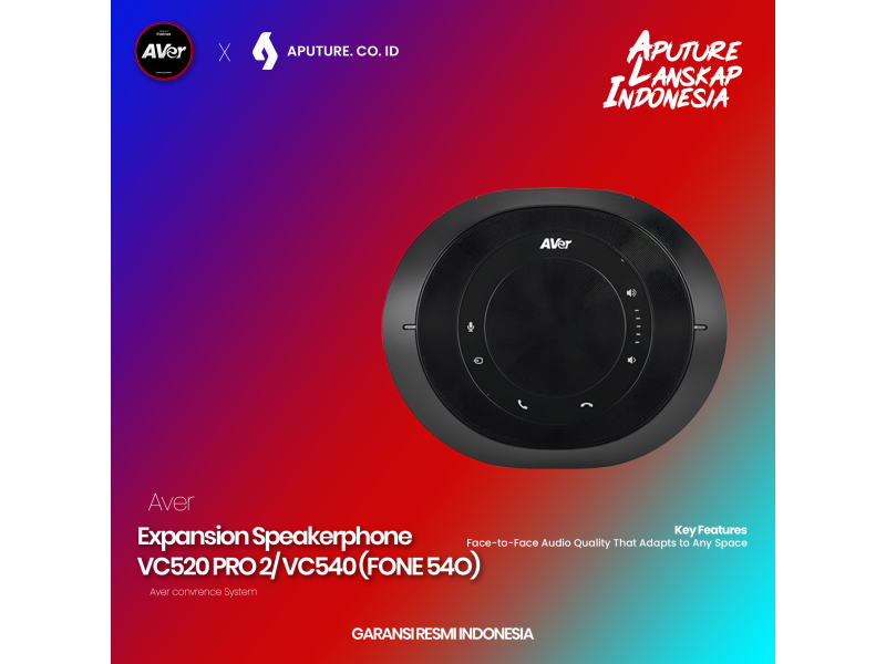 AVER EXPANSION SPEAKERPHONE (VC520 PRO 2 / VC540 / FONE 540)-PT-Aputure ...