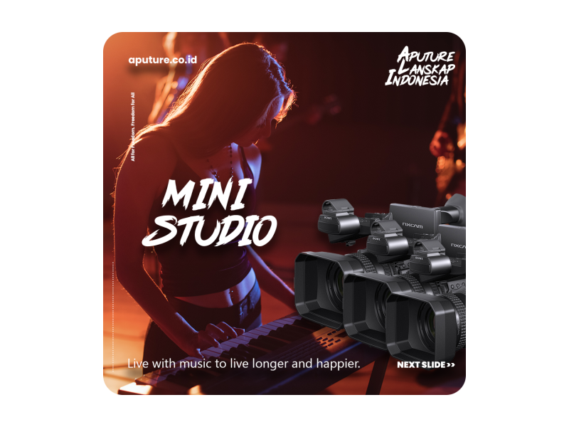 Sewa Paket Mini Studio 3-PT-Aputure-Lanskap-Indonesia