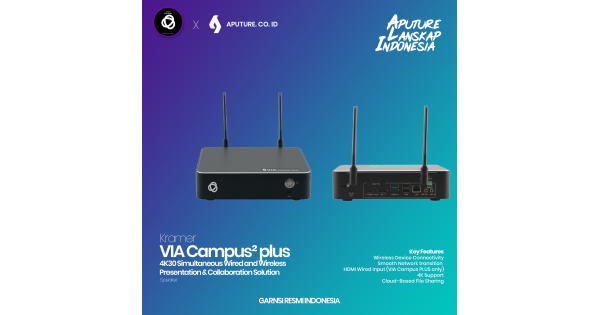 kramer-VIA-Campus2-plus-partner-Distributor-PT-aputure-Lanskap-indonesia